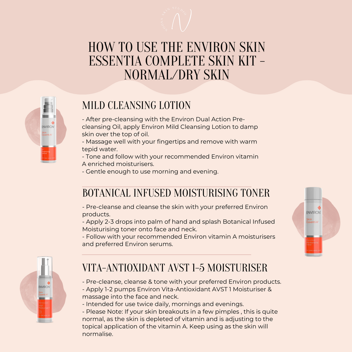 Environ Skin EssentiA Complete Skin Kit - Normal/Dry | Environ Skin ...