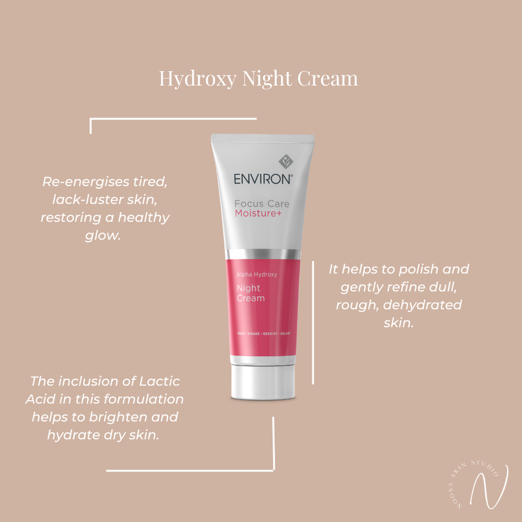 Environ Focus Care Moisture+ Alpha Hydroxy Night Cream 50ml – Noosa ...